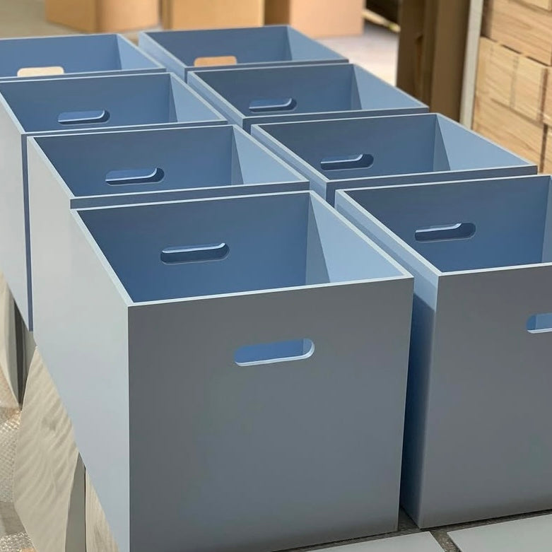 Pale Blue Toy Box – Jack and Jill Boxes