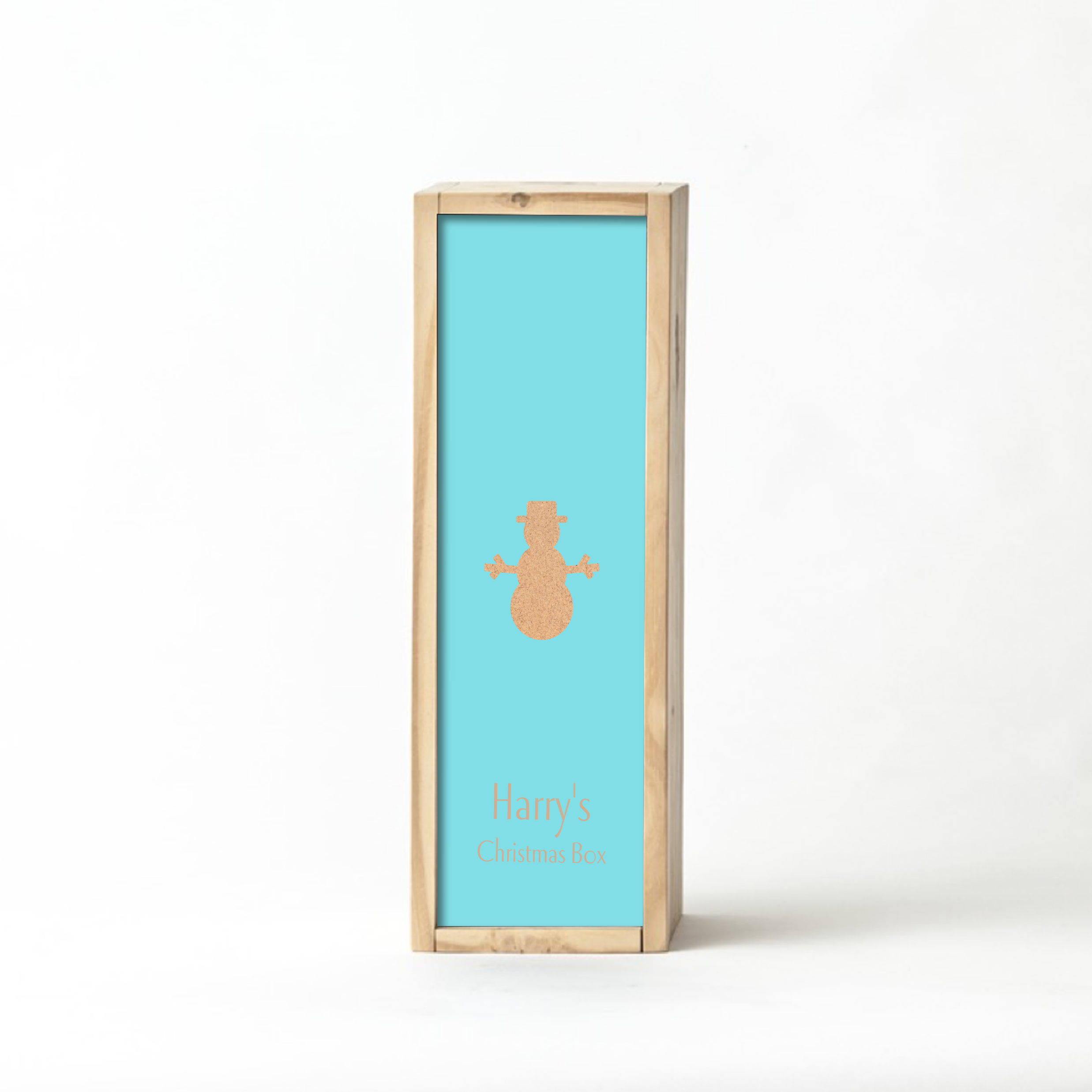 Teal Christmas Keepsake - Engraved – Jack and Jill Boxes