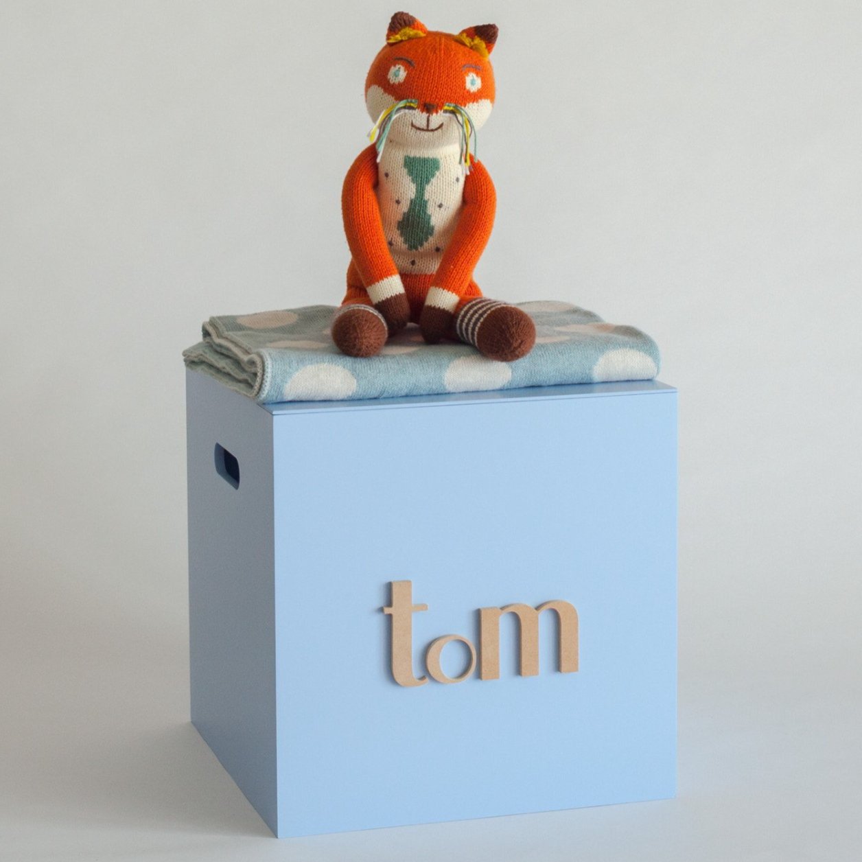 Pale Blue Toy Box – Jack and Jill Boxes